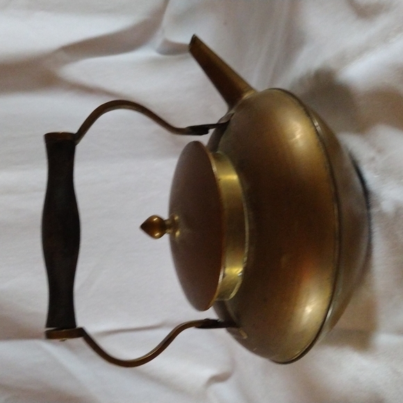 Kitchen | Vintage 194s 50s Chinese Brass Tea Pot | Poshmark